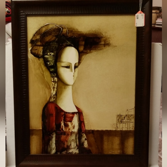 not sure | Art | Picassos Style Expressions Abstract Art Signed Zu3y ...